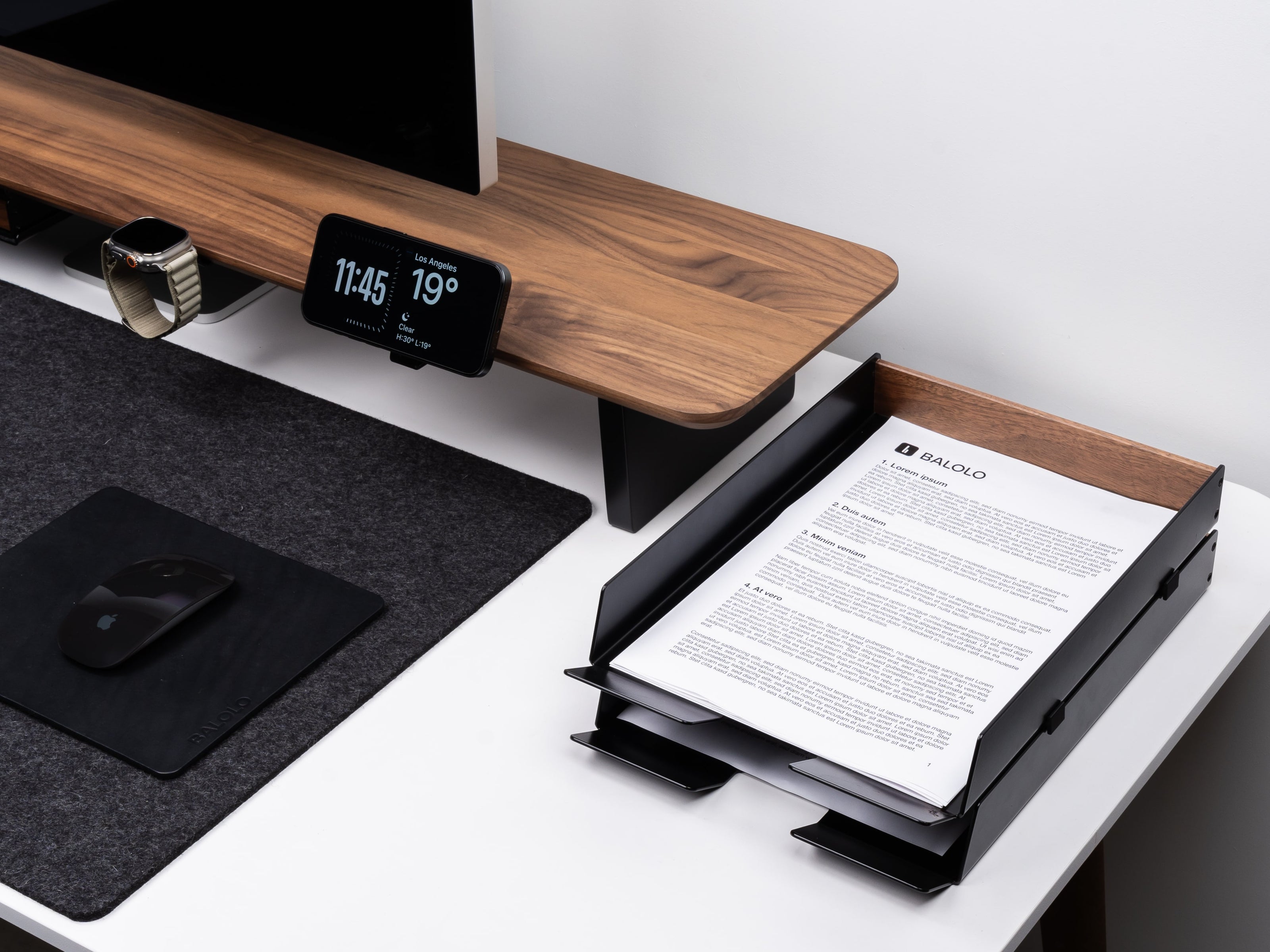 Paper Tray made from Wood - Made in Germany | BALOLO