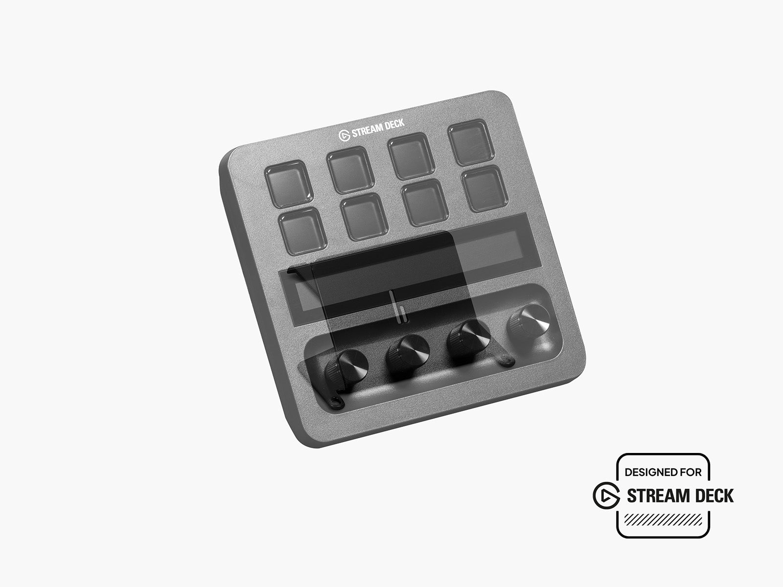 Holder for Elgato Stream Deck Plus for the Setup Cockpit | BALOLO