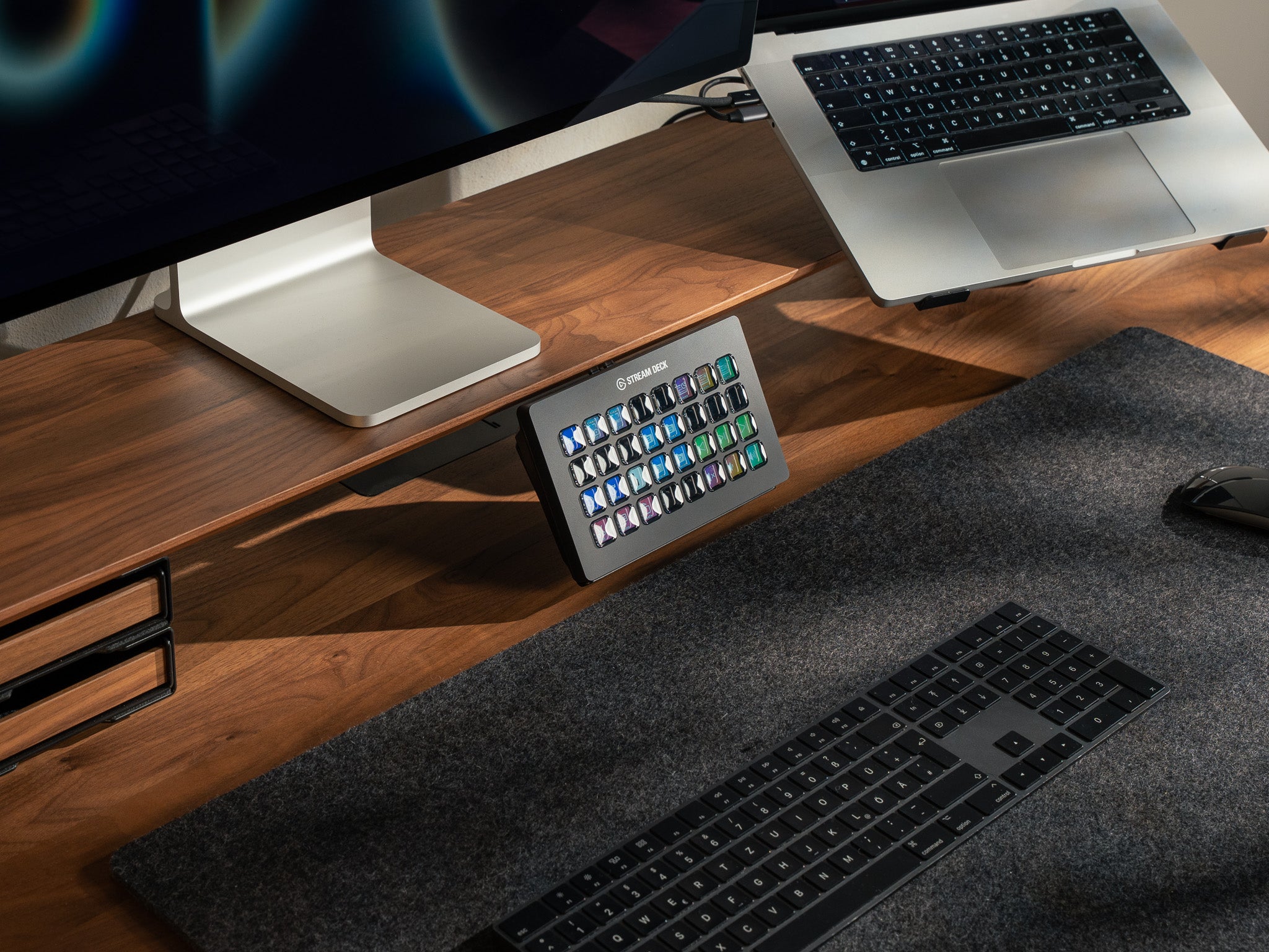 Holder for the Elgato Stream Deck XL for Setup Cockpit | BALOLO