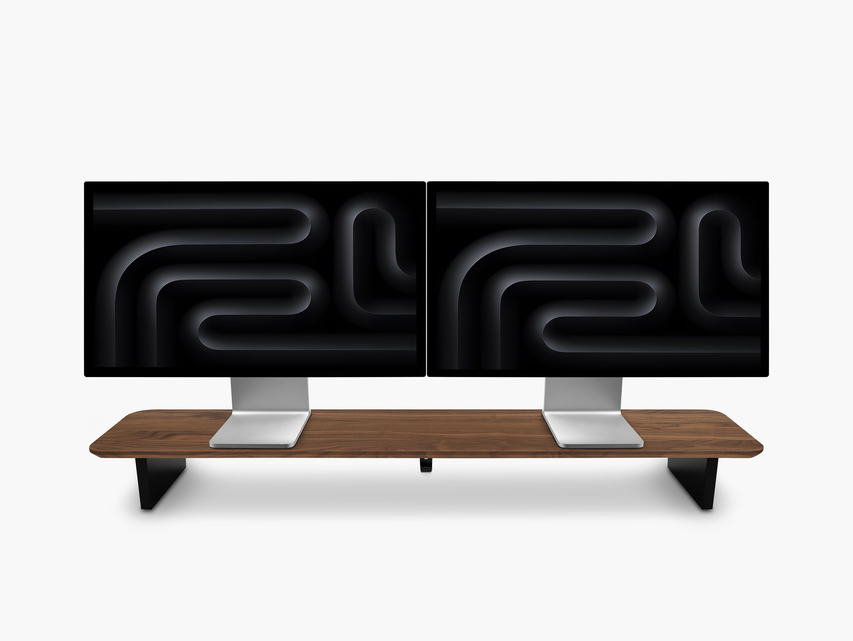 Setup Cockpit – The Dual Monitor Stand made from Solid Wood | BALOLO