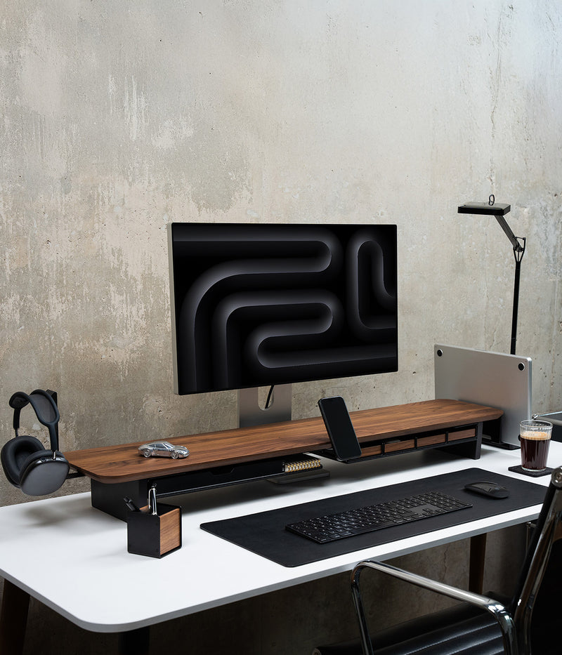 Premium Monitor Stands & Desk Accessories made from Wood | BALOLO